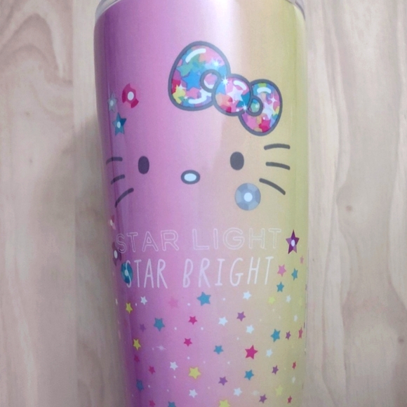 Kitchen | Hello Kitty Starlight Decora Sparkle Pastel Pink Stainless ...
